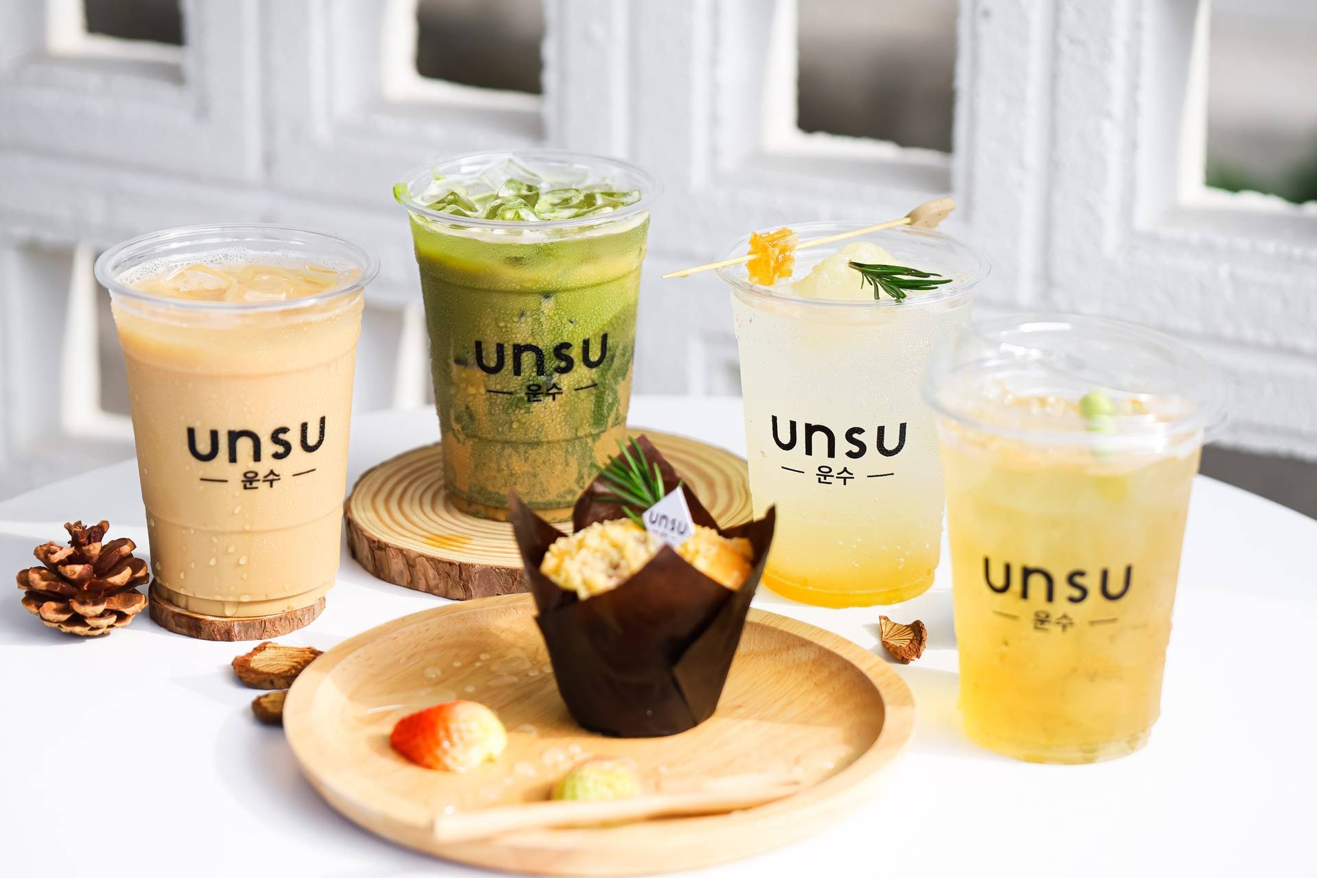 [รีวิว] ร้าน UNSU อุนซู - 운수 อุนซู คาเฟ่ จุติ | เมนูแนะนำ รูปภาพ ราคา