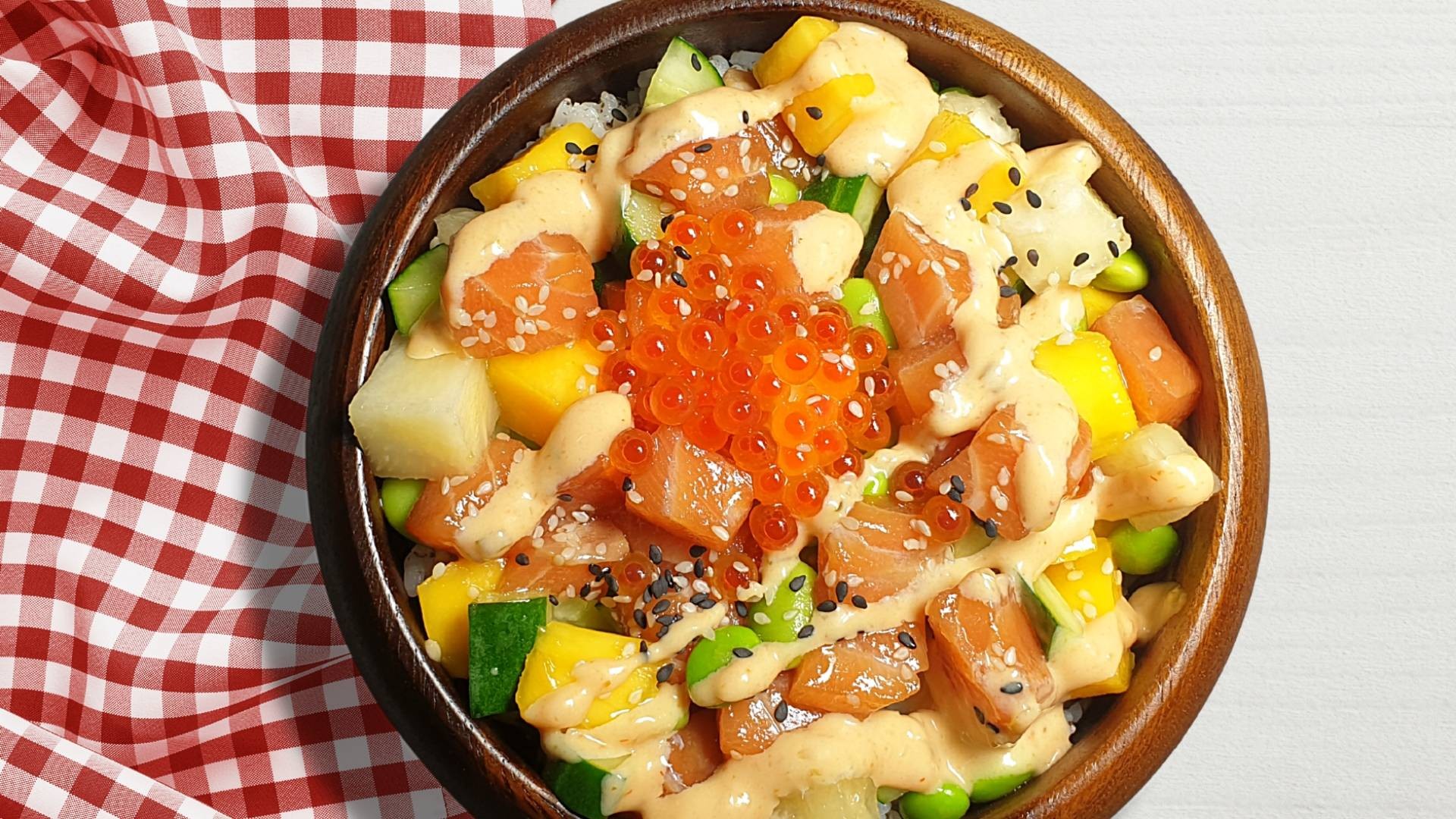 Sunny Summer Poke - สั่งอาหารเดลิเวอรี | Wongnai x LINE MAN