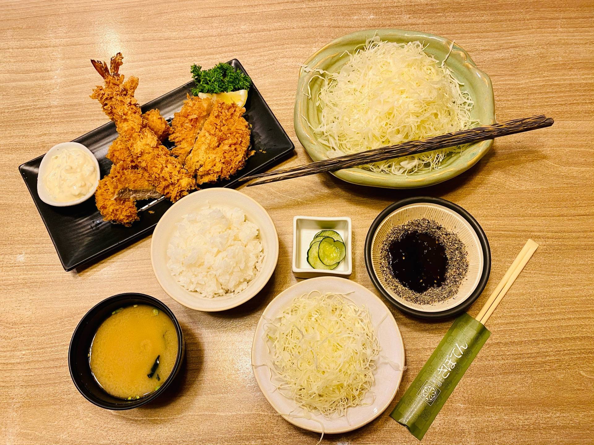 ชุดพิเศษซาโบเตน ร้าน Tonkatsu Saboten เจปาร์ค