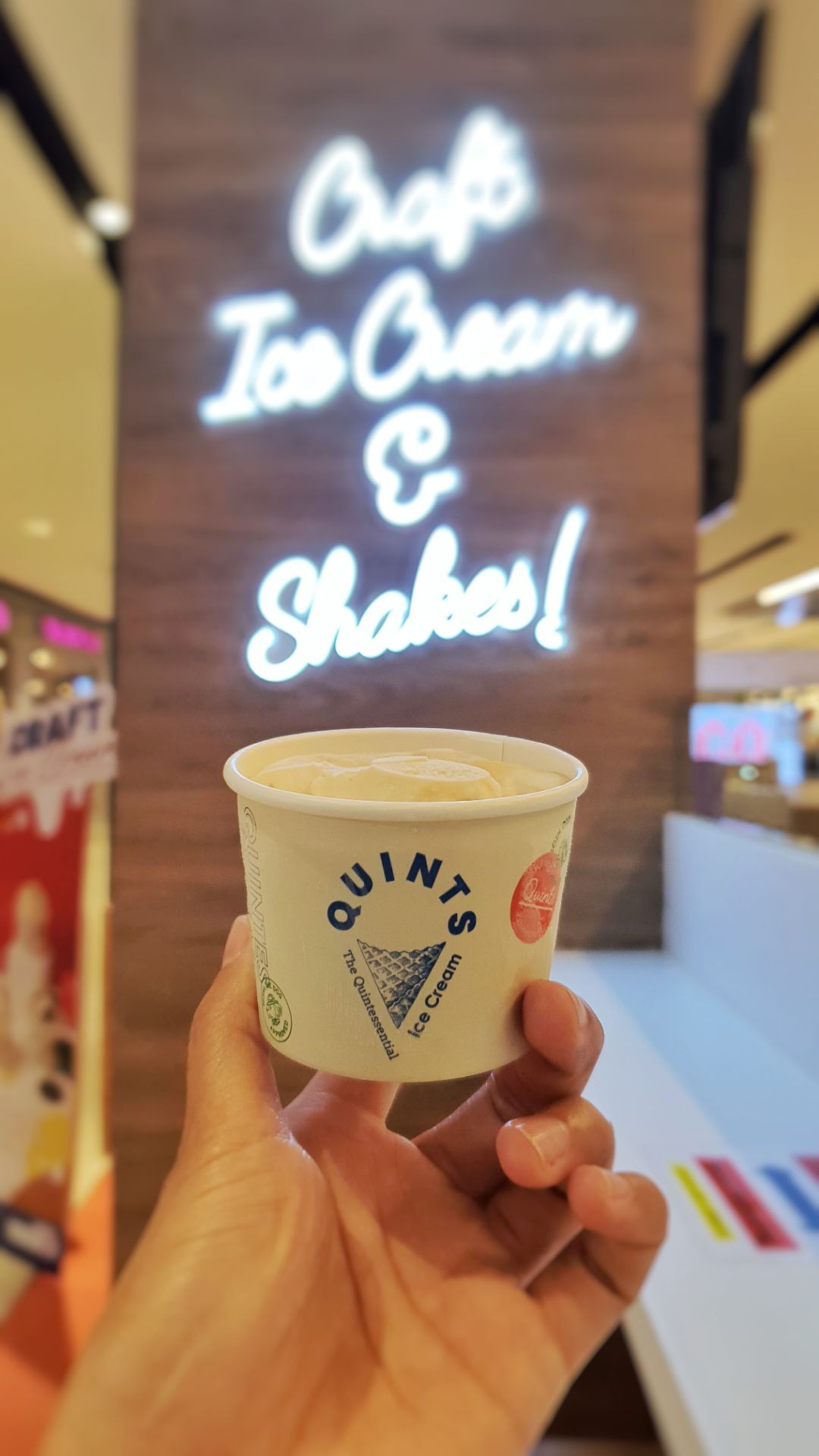 รีวิว Quints: The Quintessential Ice Cream (สาขา Siam Paragon) Siam ...