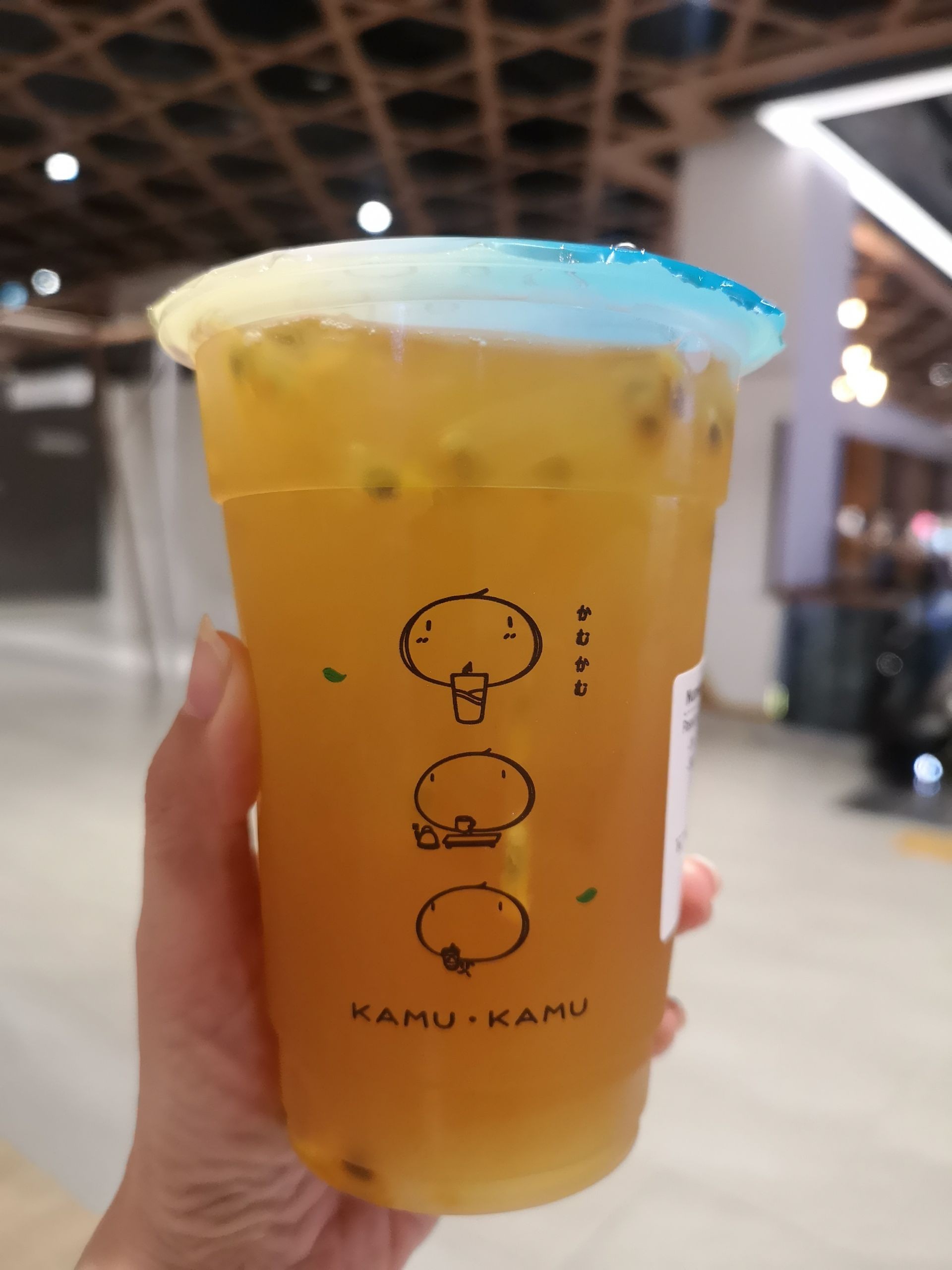 รีวิว Kamu Tea The Market Bangkok - สดชื่นด้วยเสาวรสสักแก้ว - Wongnai