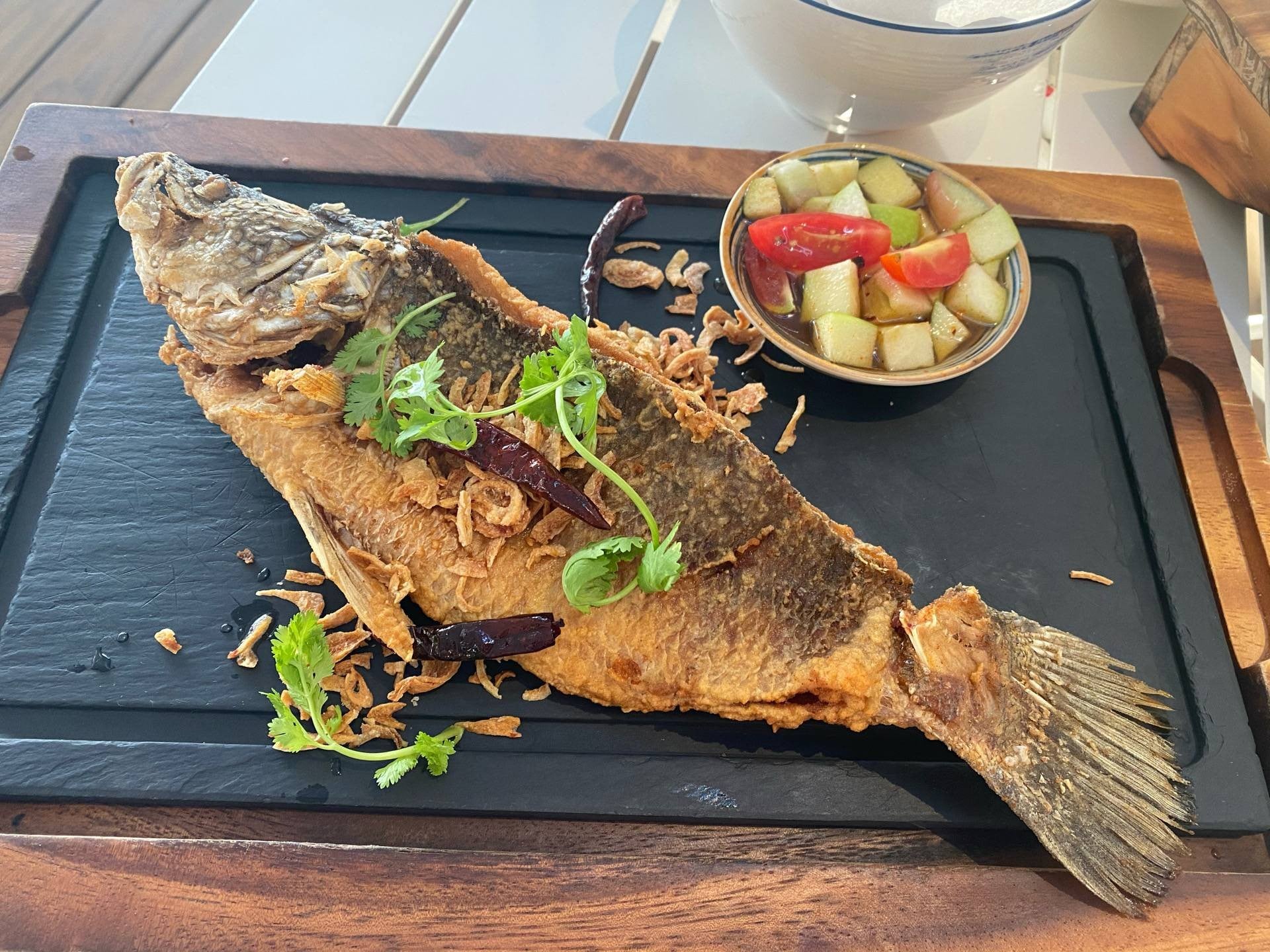 รีวิว Shimmer Beachfront Restaurant - ร้านในโรงแรม Twinpalms Montazure ...