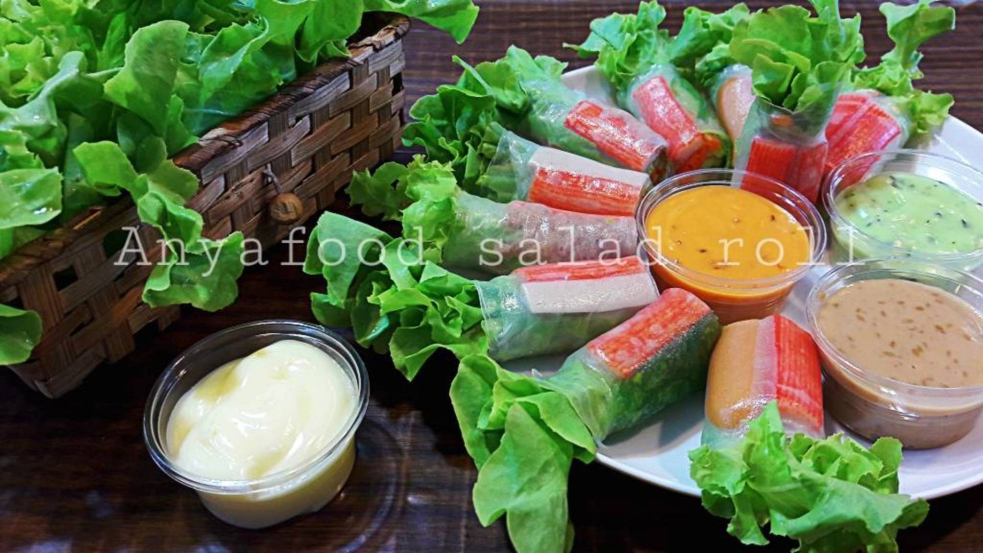Anya Food Salad Roll | สั่งอาหารออนไลน์ล่วงหน้า รับที่ร้านผ่านแอป ...
