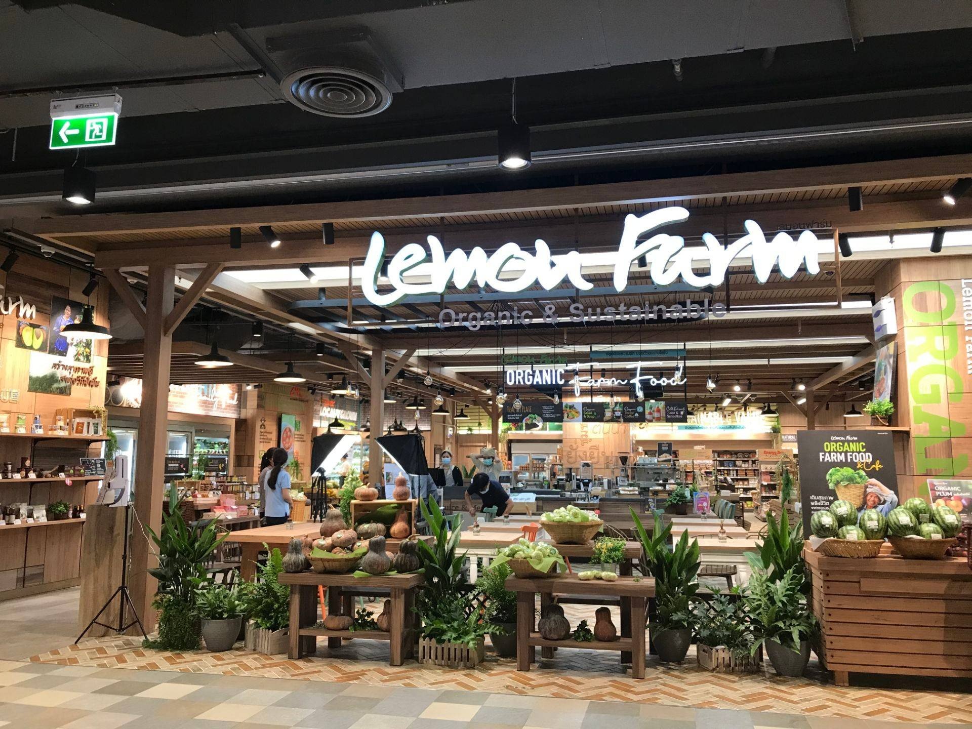 รีวิว Lemon Farm Organic Cafe & Meal สามย่านมิตรทาวน์ - คิดถึงอาหาร ...