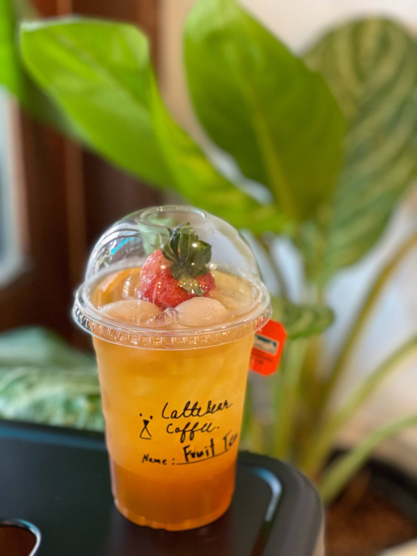 รีวิว Latte Bear Coffee - ชาผลไม้อร่อย กาแฟดี
