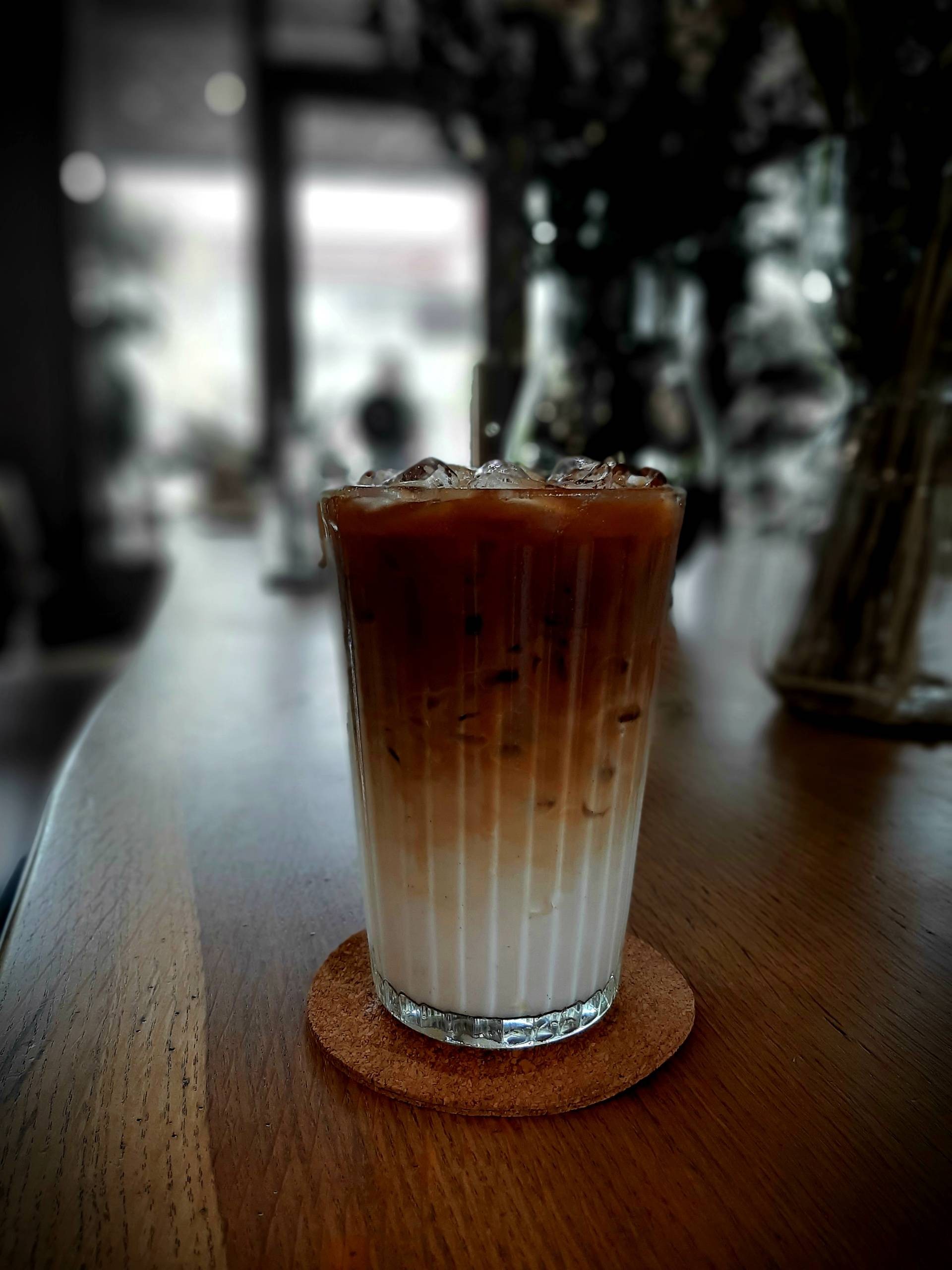 Iced Rose Cafe Latte ร้าน The Glasshouse Cafe - Wongnai
