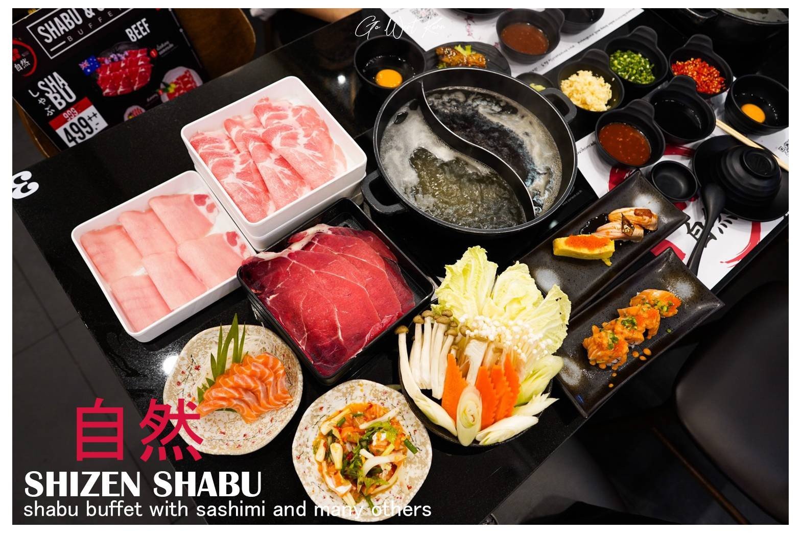 รีวิว Shizen Shabu Siam square 1 - SHIZEN SHABU …..buffet shabu คุ้มๆกลางสยามที่มีทั้งแซลมอน ...