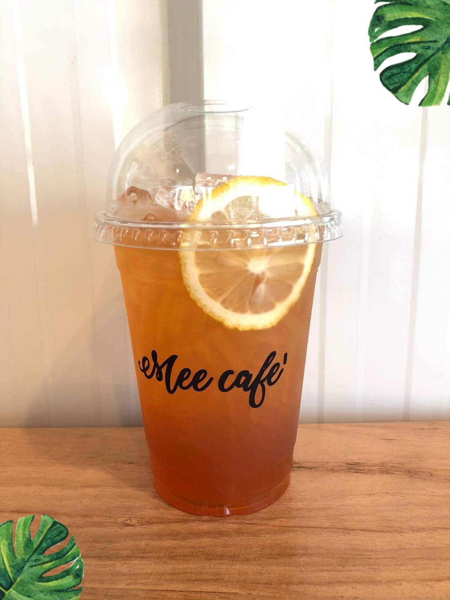 รีวิว Mee cafe’ crape & coffee - เครปกรอบมาก ชาเลม่อนหอมชื่นใจอร่อย ️