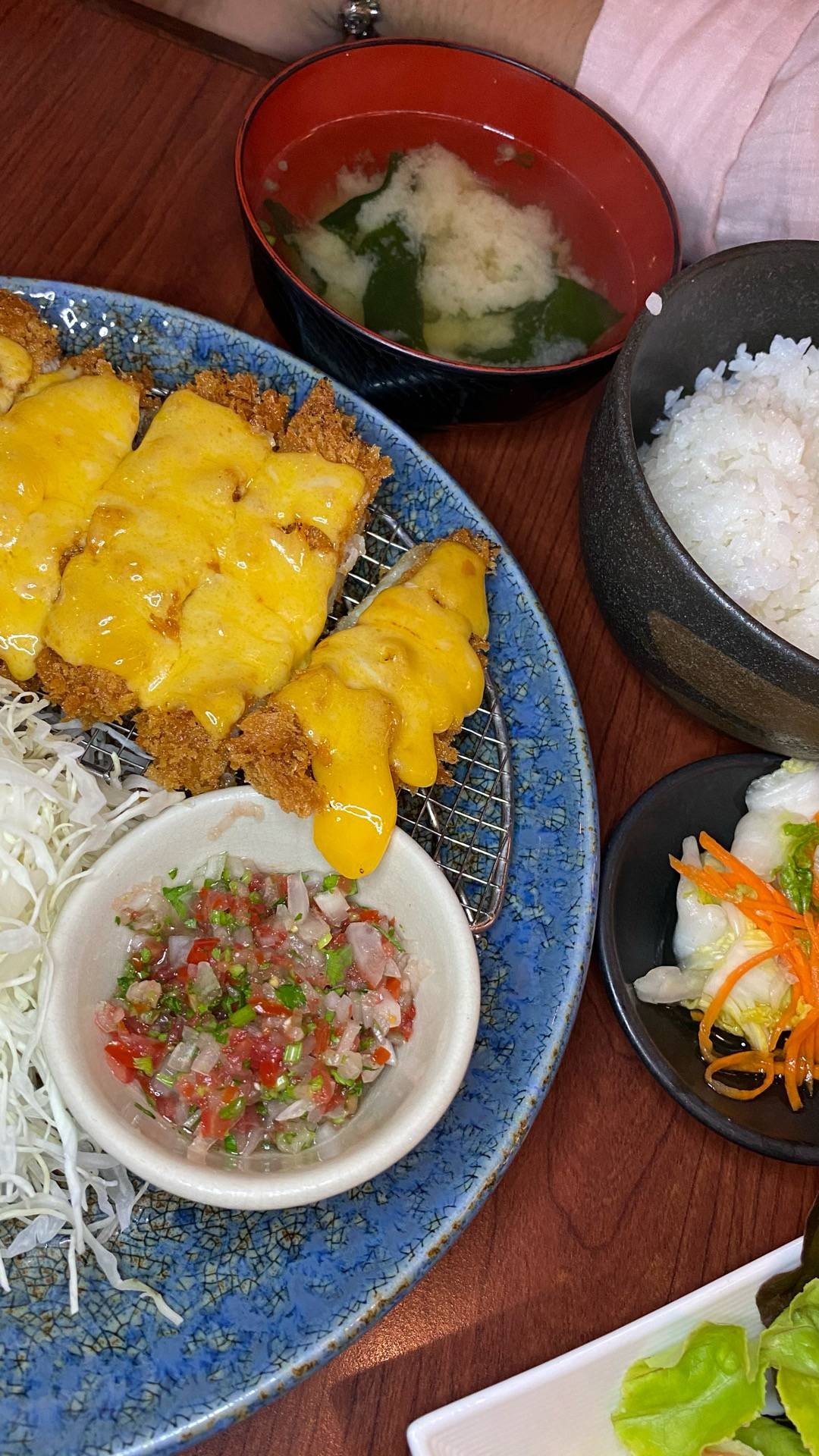 Mexican chicken set ร้าน Katsushin かつ真 ITF Tower