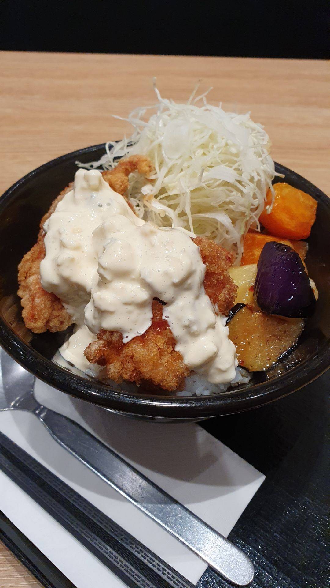 ไก่ทอดนัมบัง ร้าน KARAYAMA JAPANESE FRIED CHICKEN Siam Square One