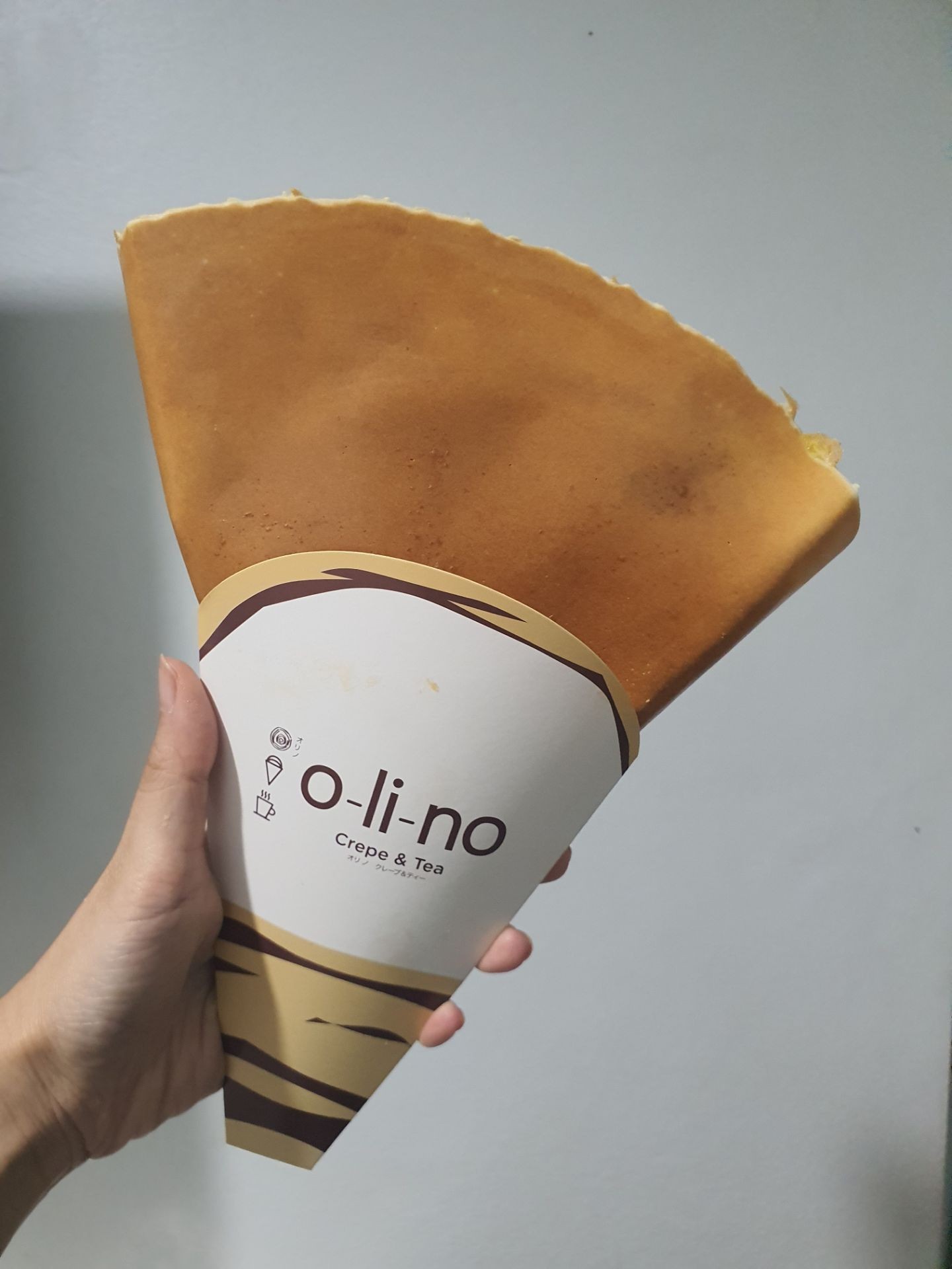 รีวิว Olino Crepe & Tea สยามสแควร์วัน - เครปนูเทลล่ากรอบ อร่อยดี ชาข้าว ...