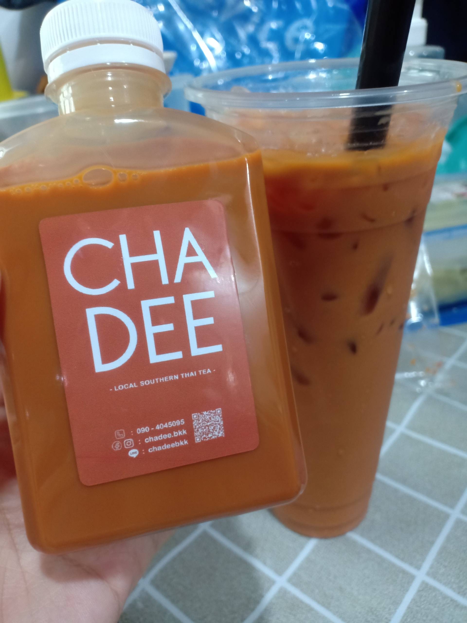 รีวิว CHADEE ชาใต้แท้ๆ Praksa - เหมือนหางชาผสมน้ำเลยค่ะ