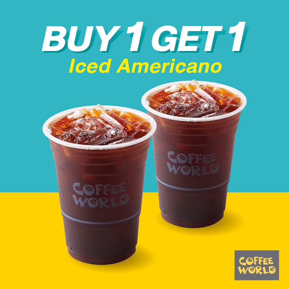 Iced Americano M ซื้อ 1 แถม 1 ราคา 110 • [Promotion] Iced Americano M ...