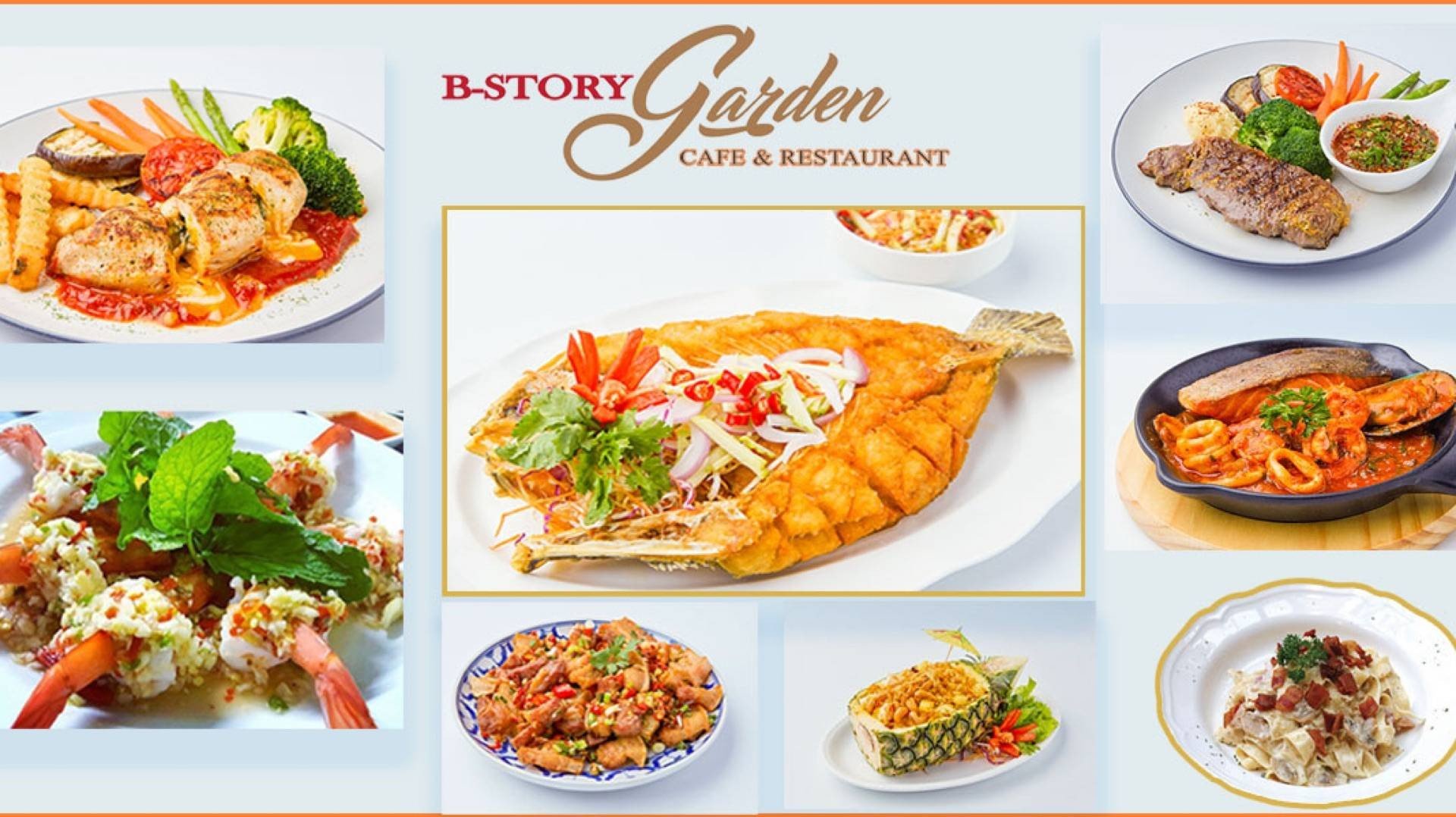 b-story garden - สั่งอาหารเดลิเวอรี | Wongnai x LINE MAN