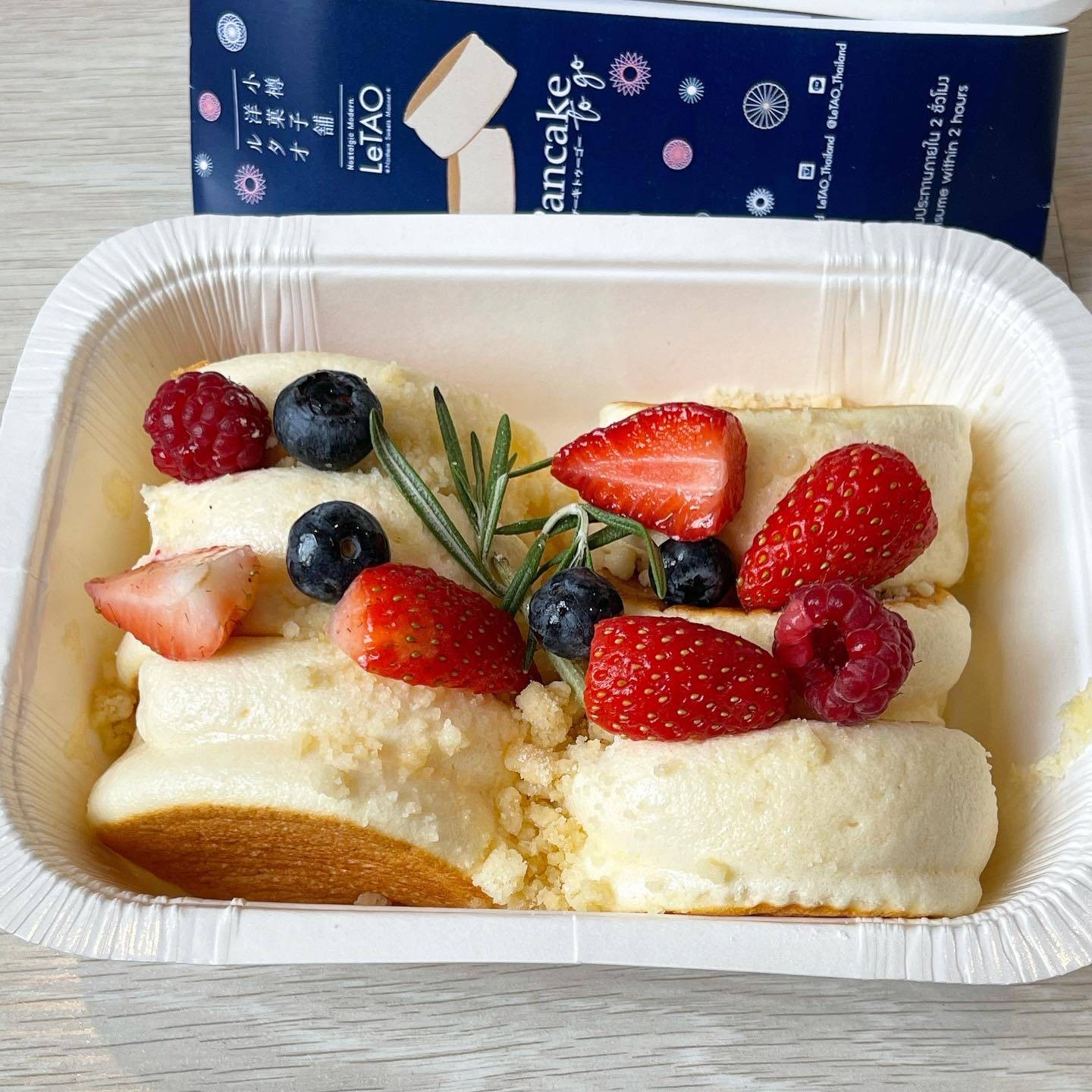 รีวิว LeTAO Central World - สั่งแบบเดลิดวอรี่มาส่งบ้านก็อร่อย