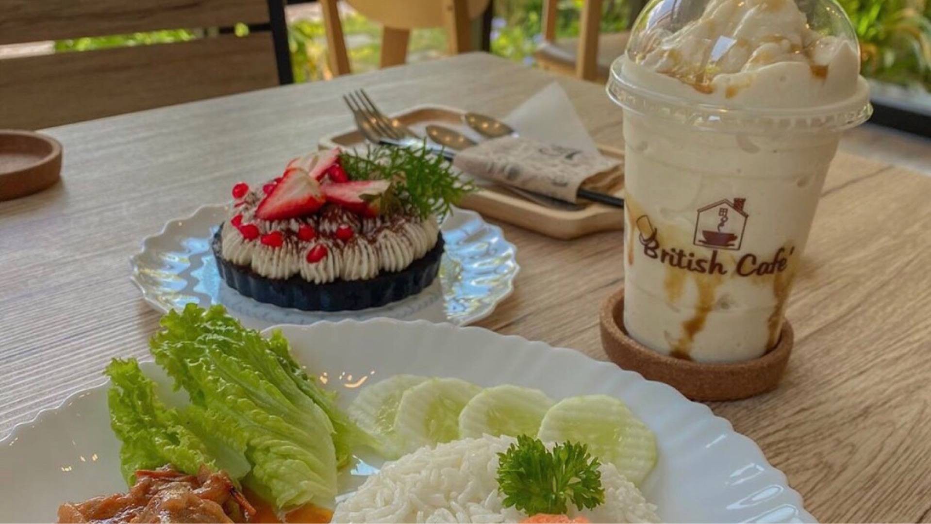 [รีวิว] ร้าน British Cafe | เมนูแนะนำ รูปภาพ ราคา