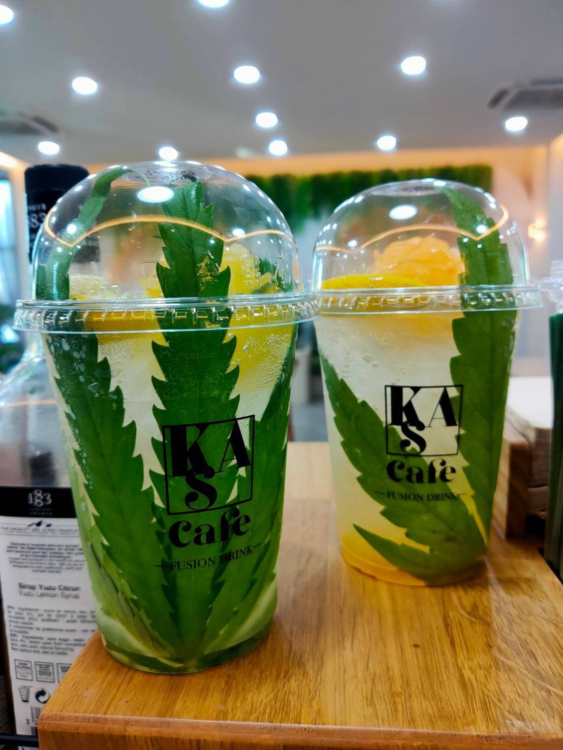 รีวิว KSA Cafe Ayutthaya บ้านเกาะ - เครื่องดื่มรสชาติดีมาก