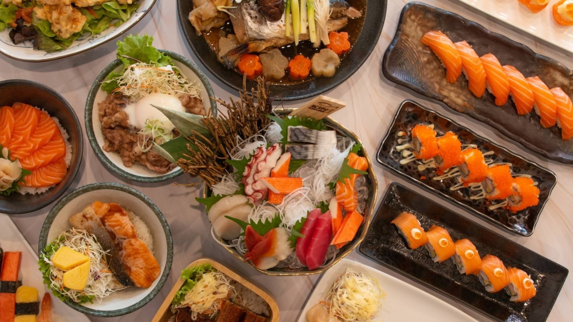 [รีวิว] ร้าน Kin sushi Kin sushi | เมนูแนะนำ รูปภาพ ราคา