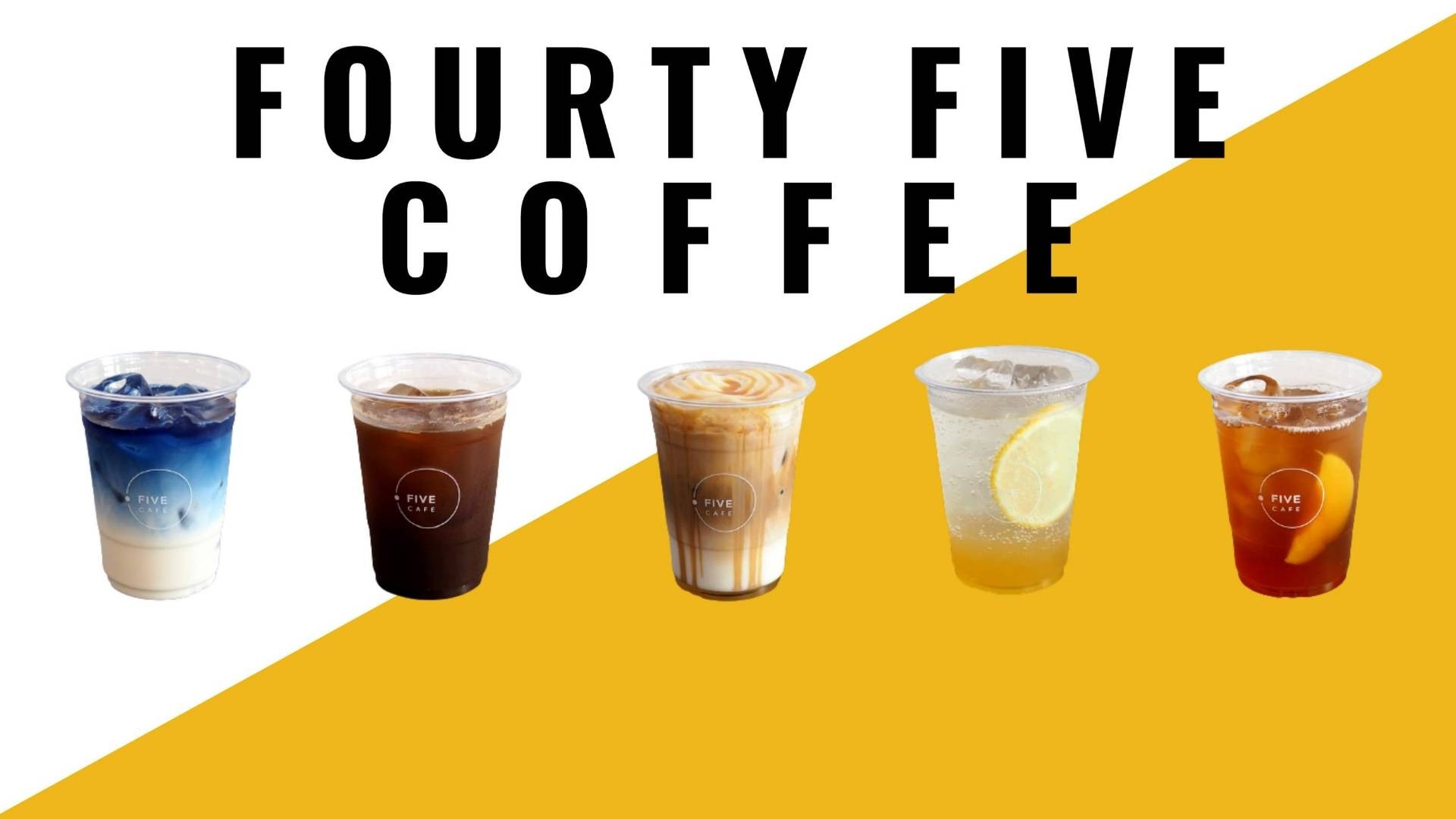 45 Coffee - สั่งอาหารเดลิเวอรี | Wongnai x LINE MAN
