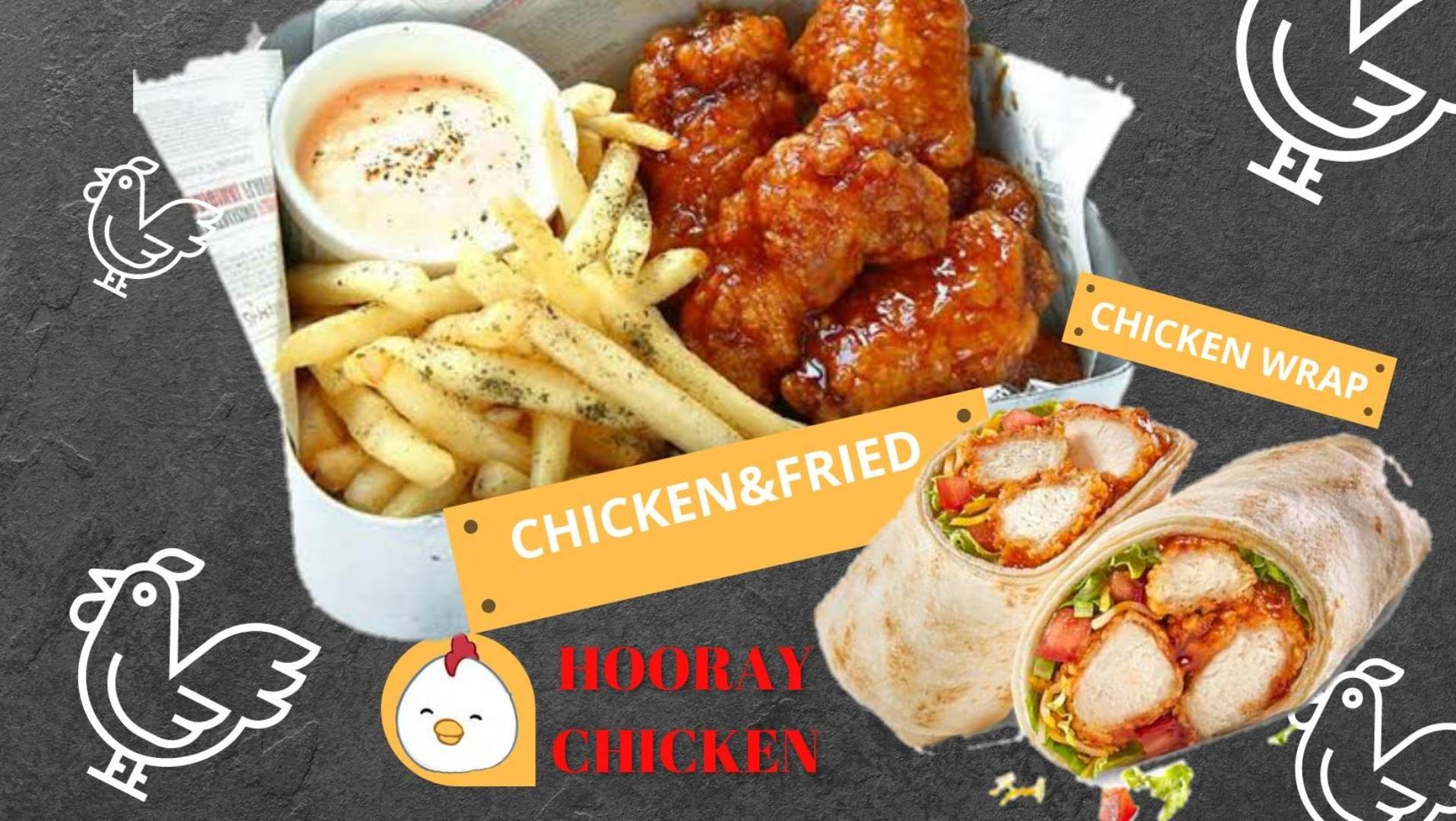 Hooray Chicken ไก่ทอดปลอดฮอร์โมน - สั่งอาหารเดลิเวอรี | Wongnai x LINE MAN
