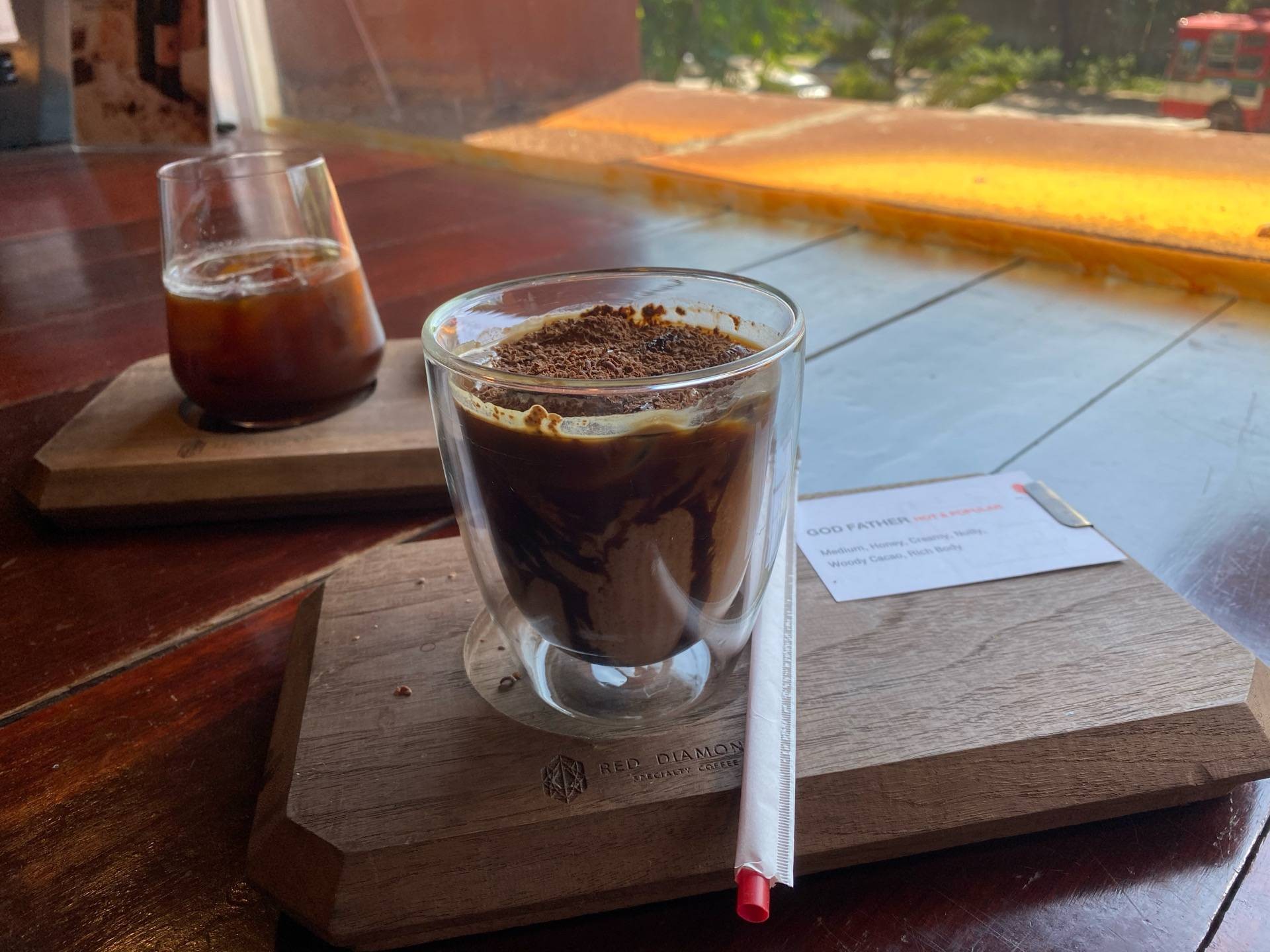 รีวิว Red Diamond Cafe ลาดพร้าว 71 (เลียบทางด่วนรามอินทรา) - กาแฟคุณภาพดี