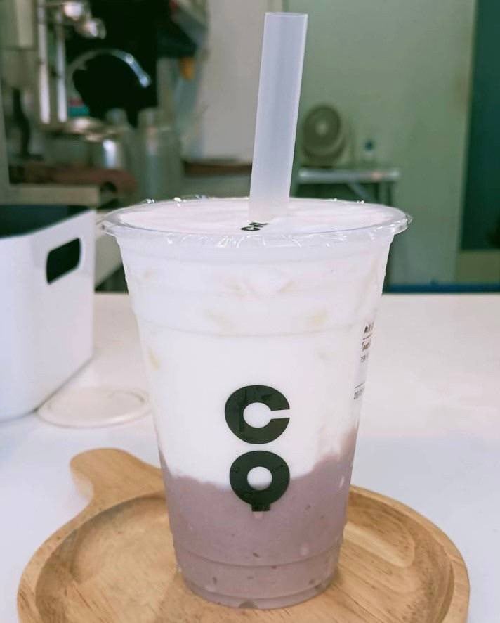 รีวิว CHUQ TEA สุรวงศ์ - ร้านชานมเผือกอร่อย