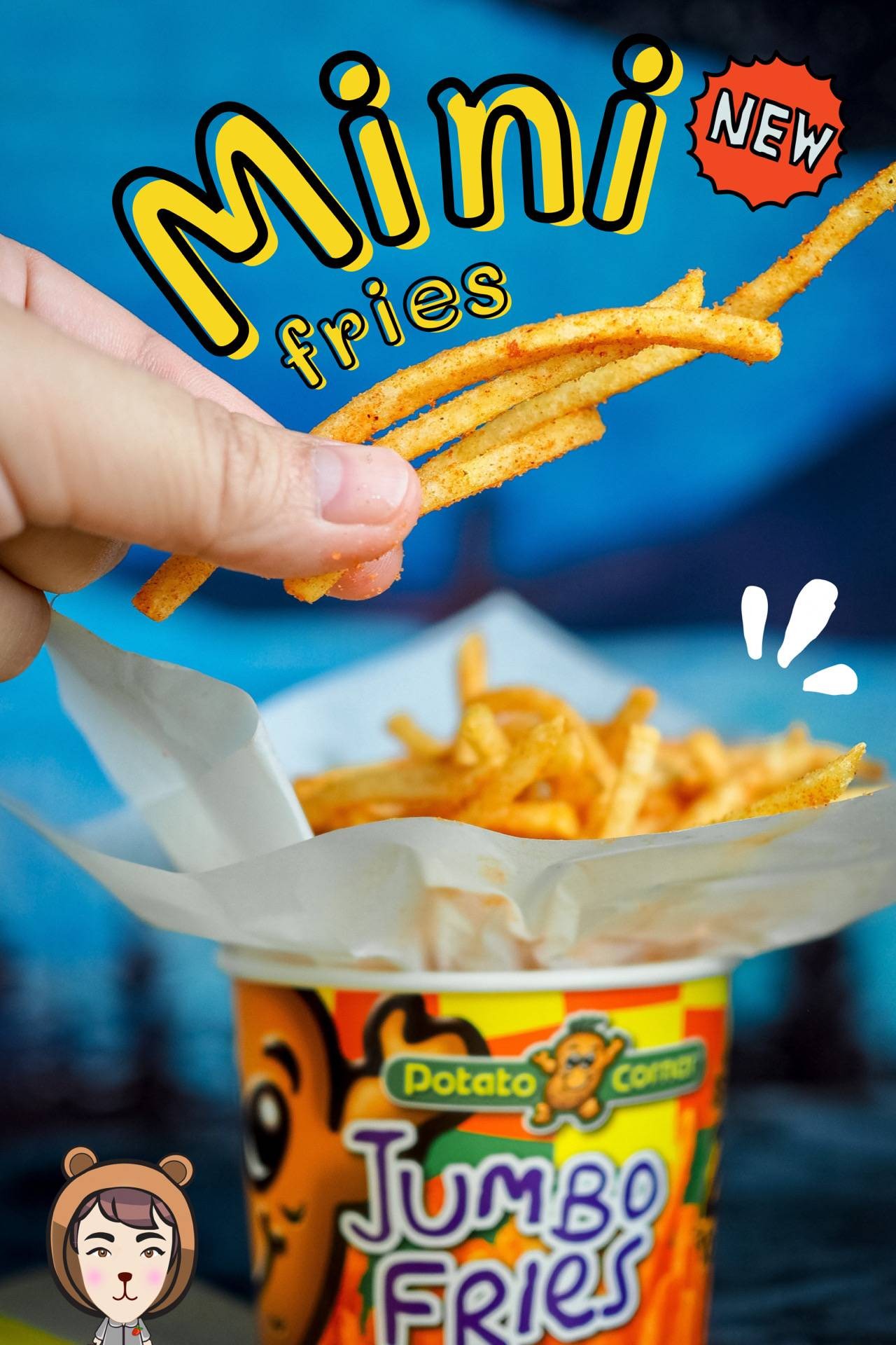 รีวิว Potato Corner เดอะมอลล์ บางแค - Mini fries มาใหม่ค่า
