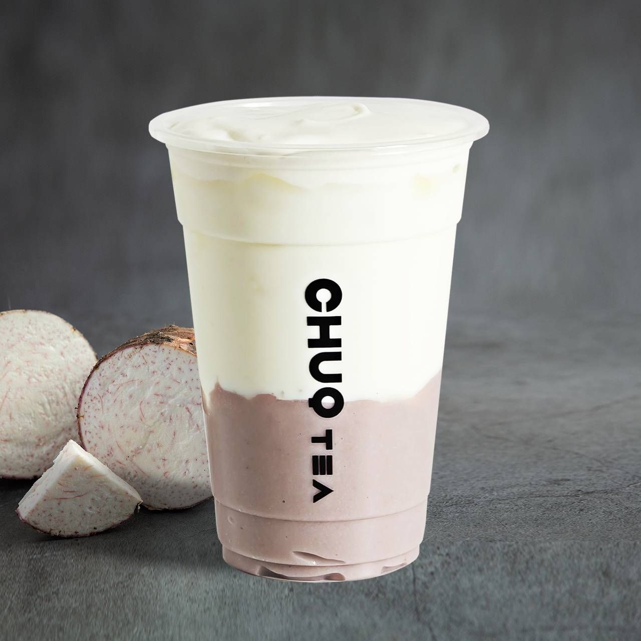 โคตรเผือก นมสด ร้าน CHUQ TEA สุรวงศ์