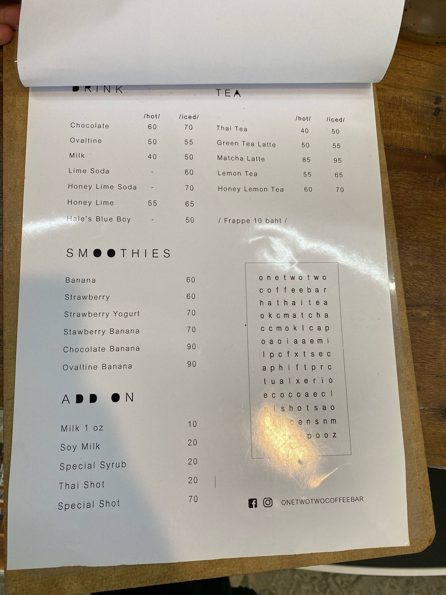 รูป One Two Two Coffee Bar Srinakarin.