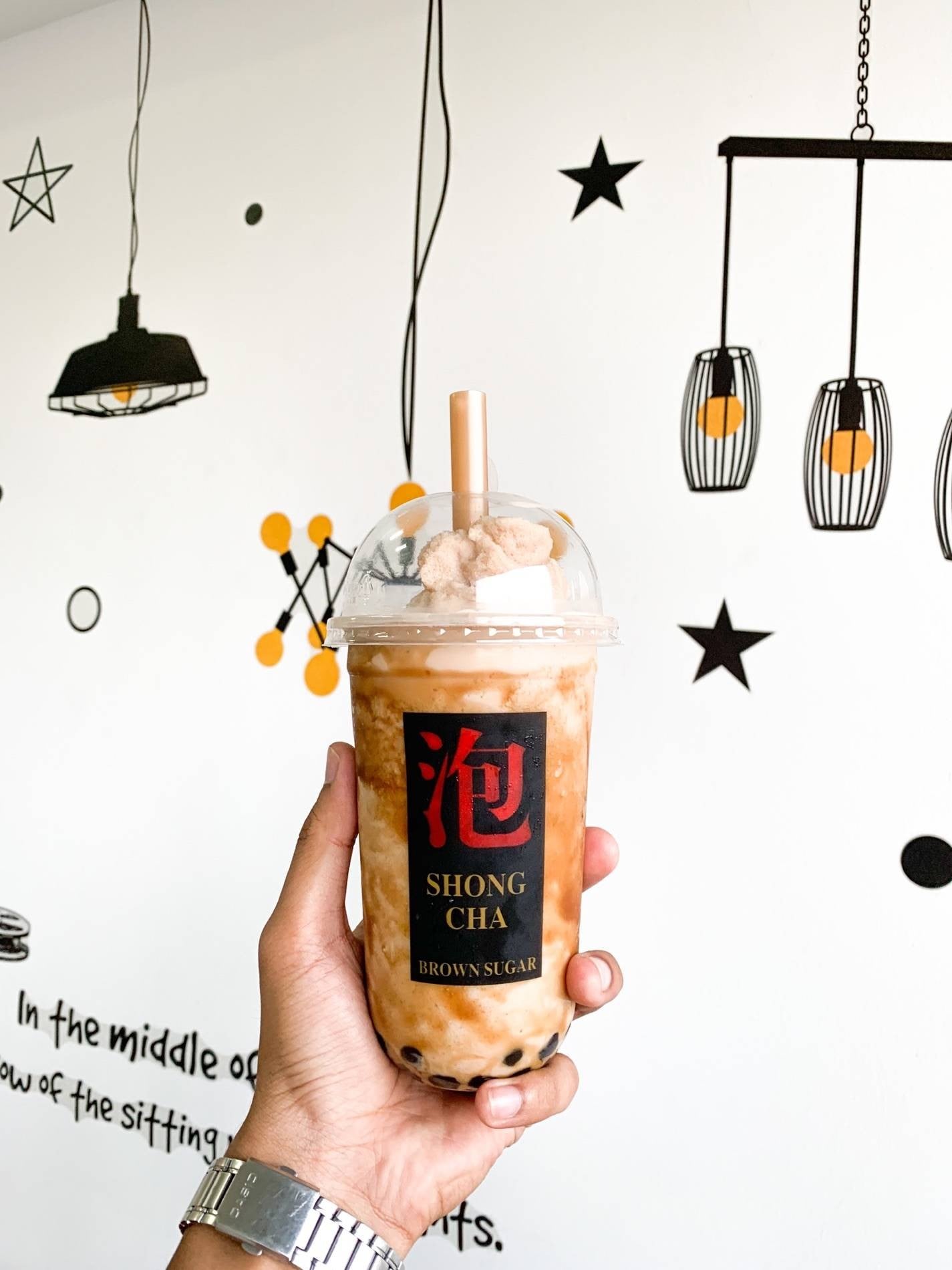 ร้าน Shong Cha ชานมไข่มุกลาวาพ่นไฟ เสนา รังสิต คลอง1 | รีวิวร้านอาหาร