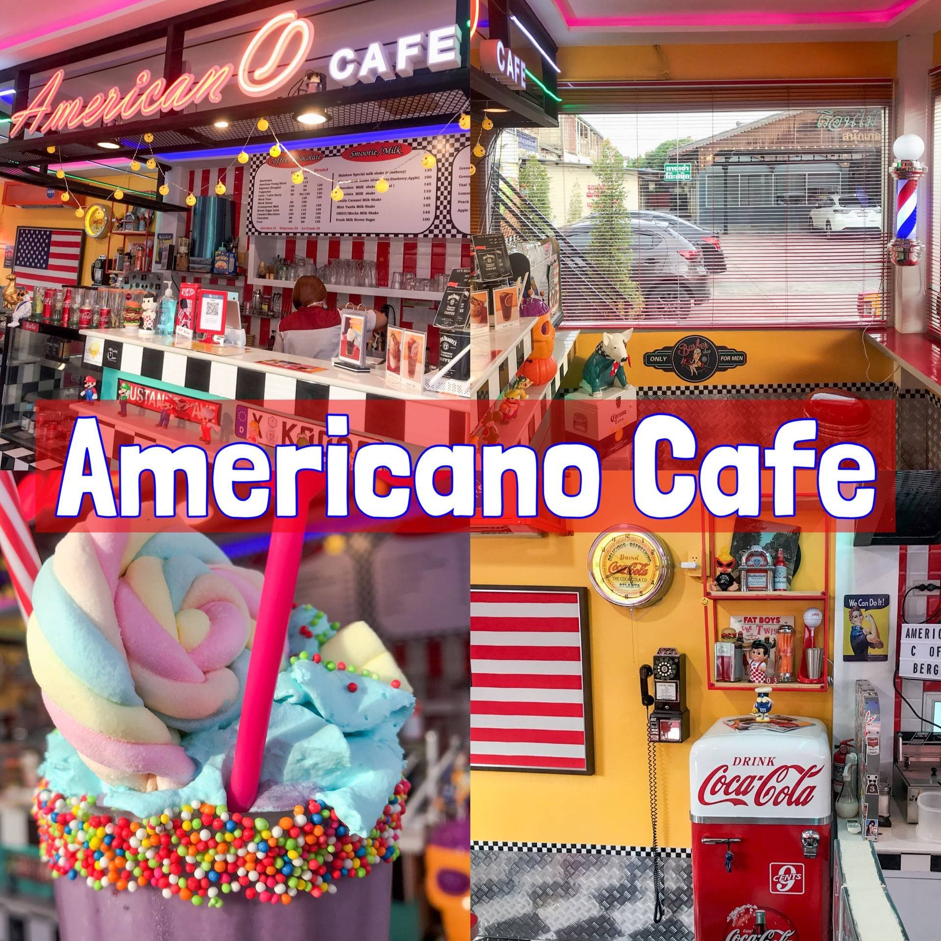 รีวิว Americano_cafe - A quick imaginary trip to USA - Wongnai