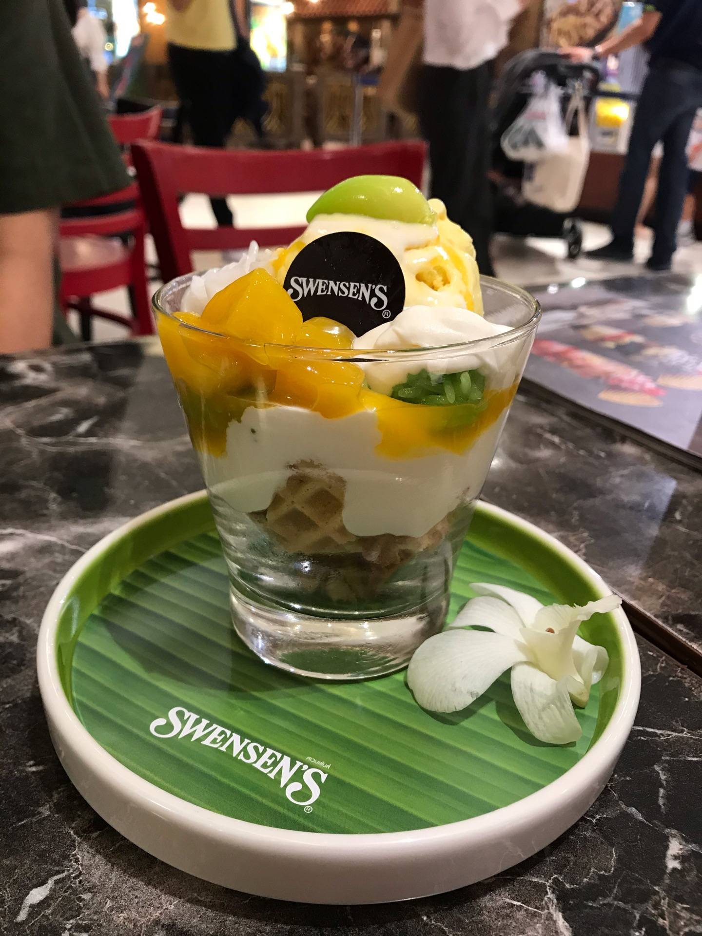 รีวิว Swensen's สยามพารากอน - Mango Lover