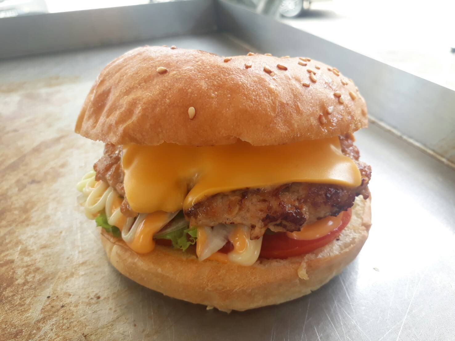 ร้าน พี.เค. สปาเก็ตตี้เบอร์เกอร์ (P.K. Spaghetti Burger) | รีวิวร้านอาหาร