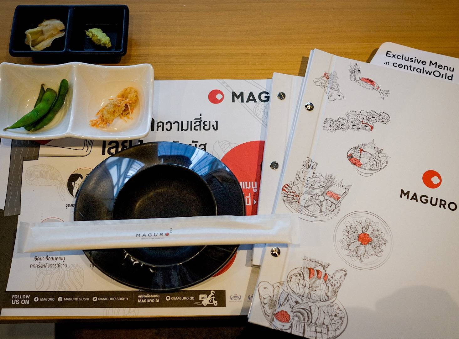 รูป MAGURO มากุโระ Central World