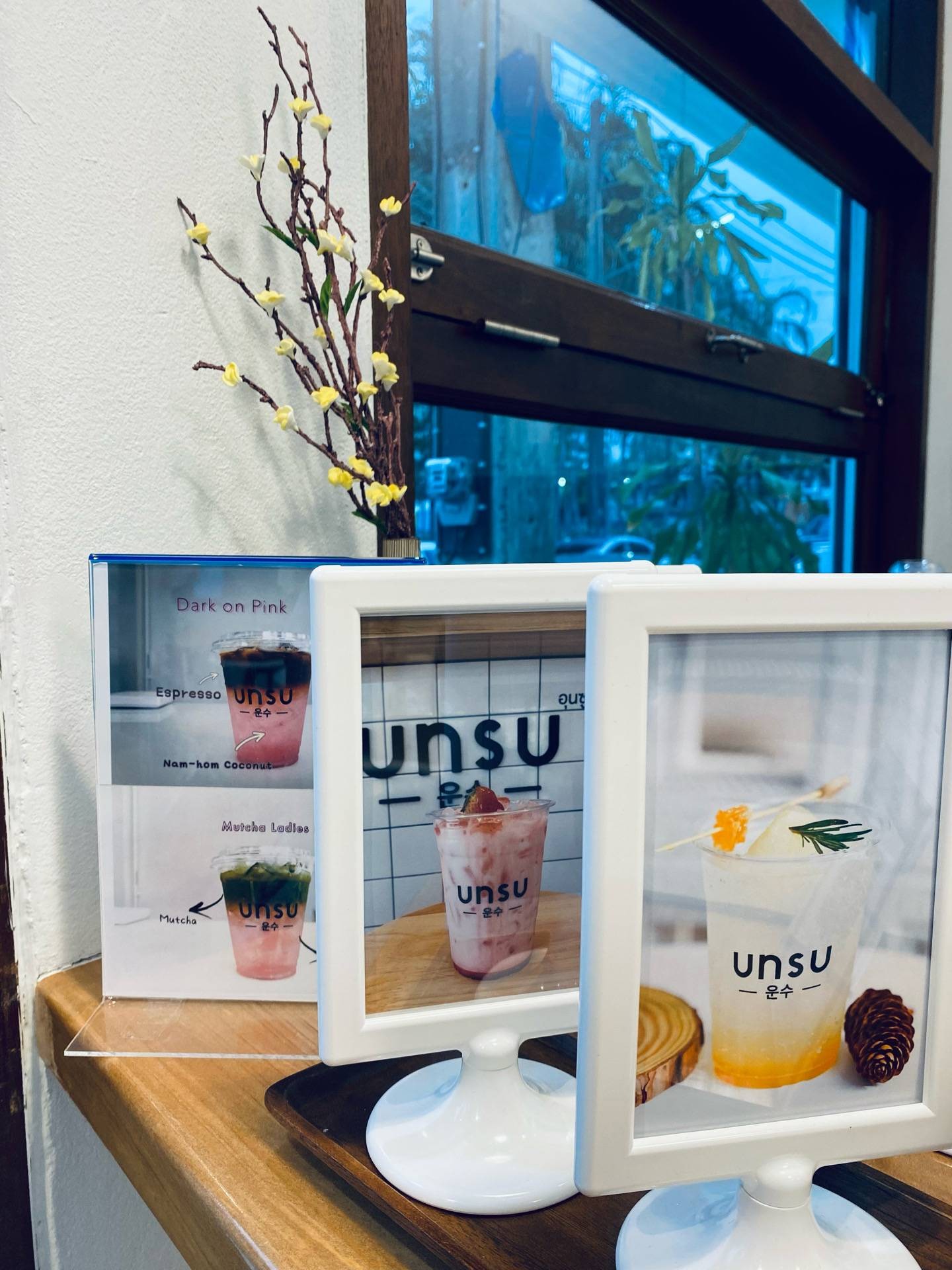 รีวิว UNSU อุนซู - 운수 - ร้านคาเฟ่น่ารักๆ สไตส์เกาหลี