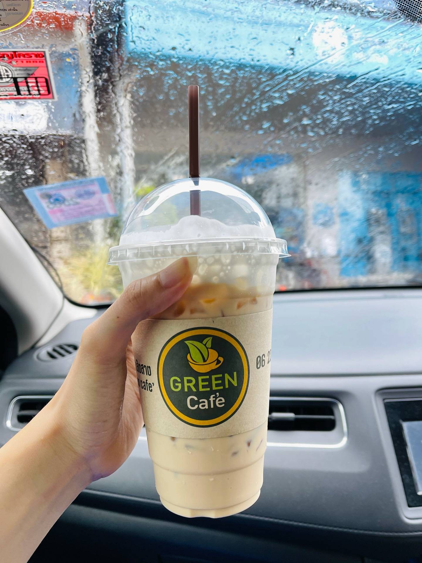 รีวิว Green Cafe - กาแฟเฉยๆ พนักงาน....