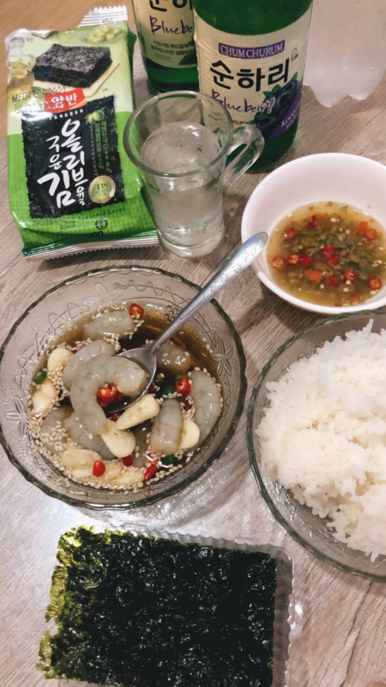 รีวิว กุ้งแช่ทะเลลงอ่าง ตลาดอินดี้ดาวคนอง - พอใจมากกก