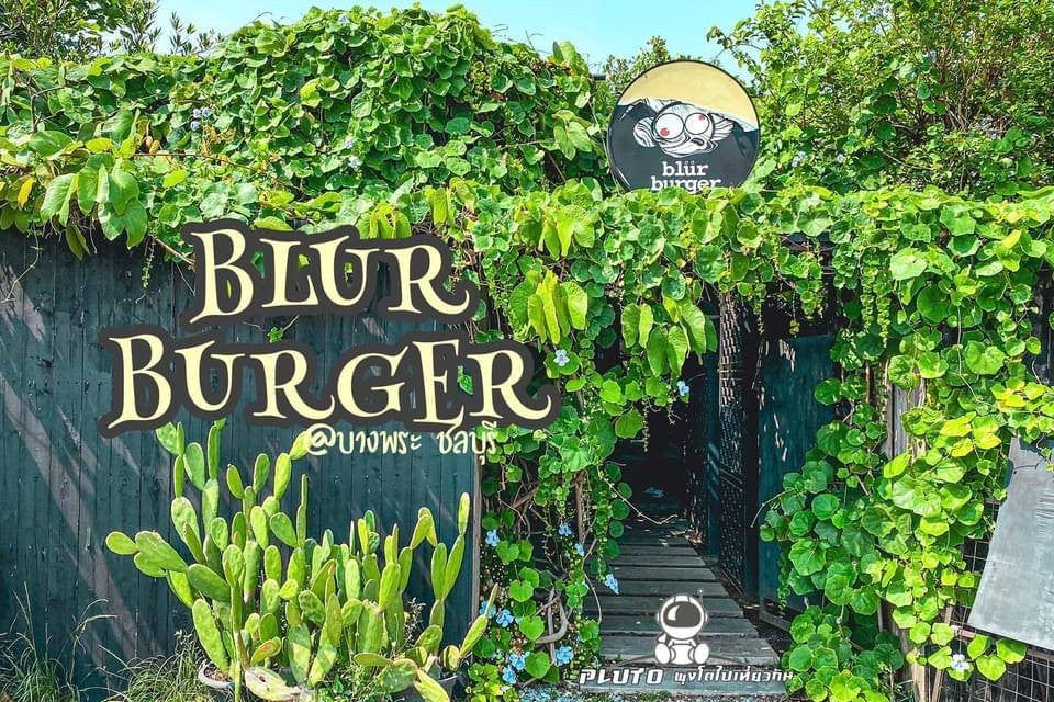 รีวิว BLUR BURGER บางพระ - 🍔 BLUR Burger