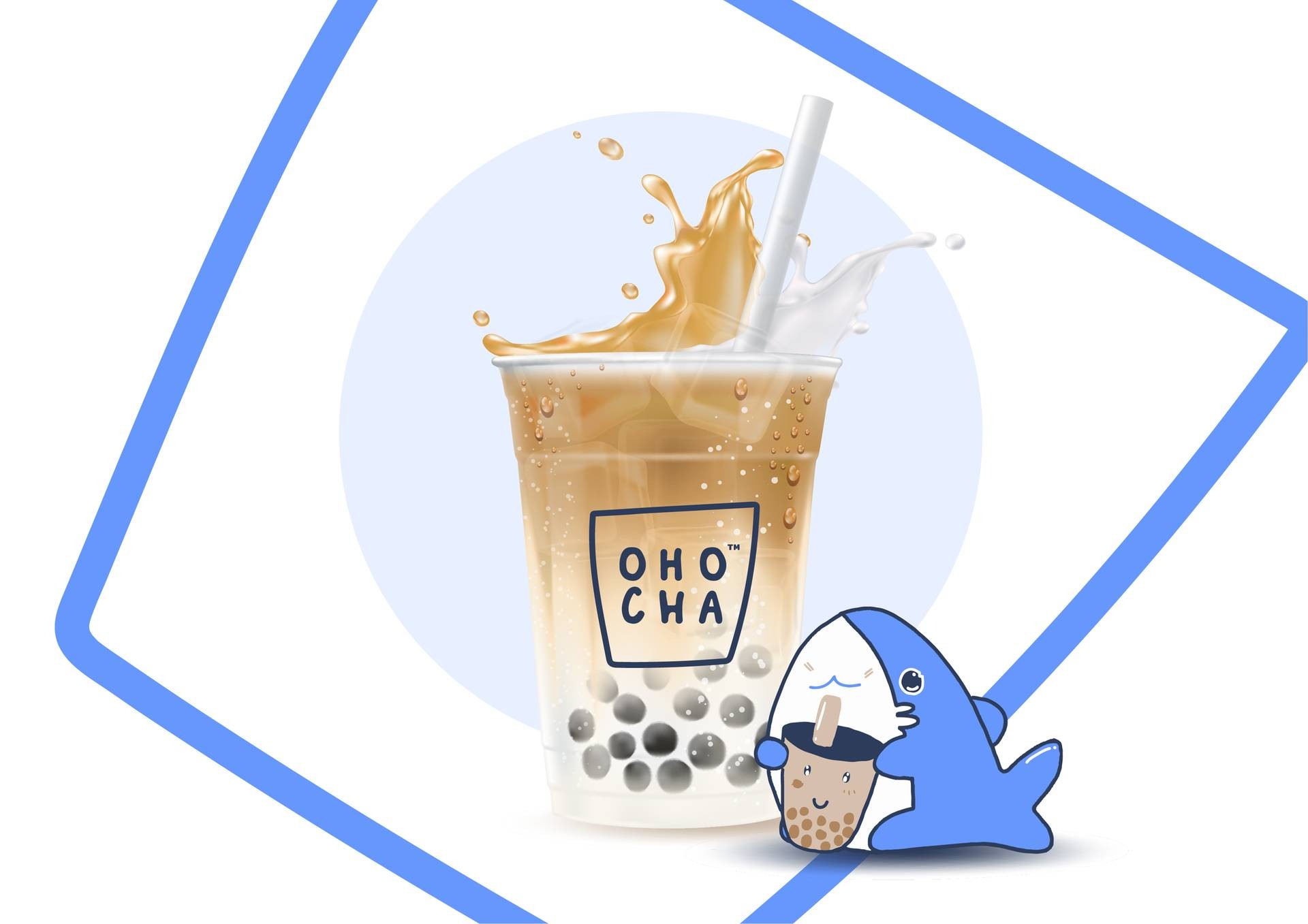 รีวิว OHO CHA - อร่อยค่ะ ราคาไม่แพง