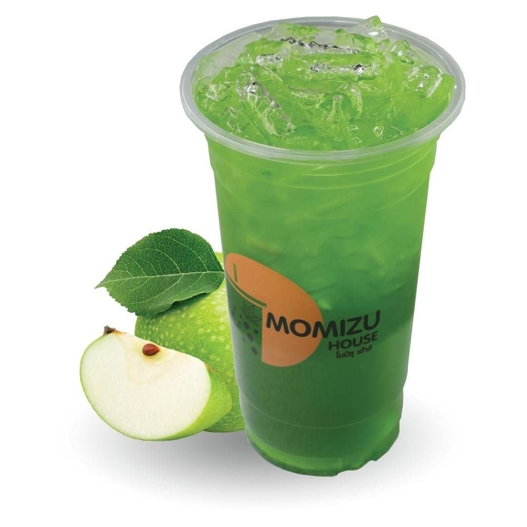 ชาแอปเปิล Size L (22 ออนซ์) • image ร้าน Momizu House Lotus bangbor