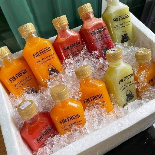 ร้าน [เปิดทุก ส-อ ] FiN FRESH - น้ำผลไม้สกัดเย็น 100% (ดีต่อลูกดีต่อ ...