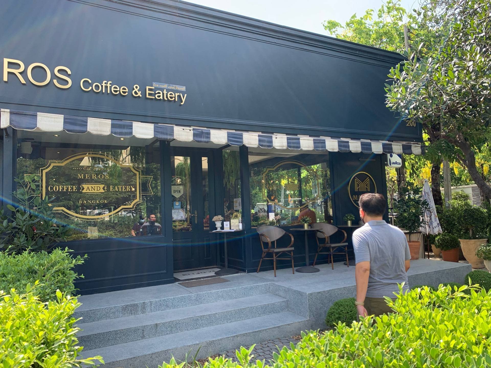 รีวิว MEROS Coffee & Eatery - MEROS Coffee & Eatery ตกแต่งร้านดีเลย - Wongnai