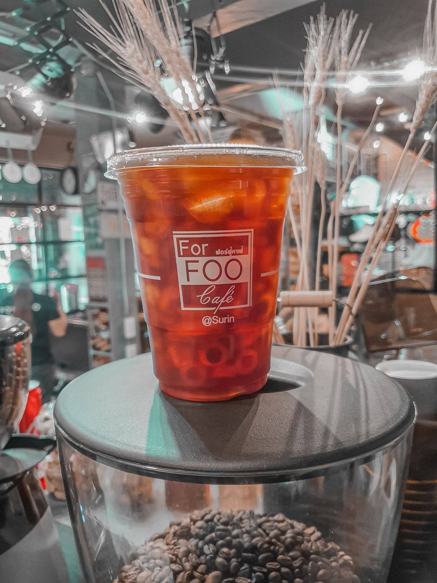 อเมริกาโน่ • image ร้าน For Foo Cafe' ฟอร์ฟู่คาเฟ่ ถนนหลักเมือง จังหวัดสุรินทร์