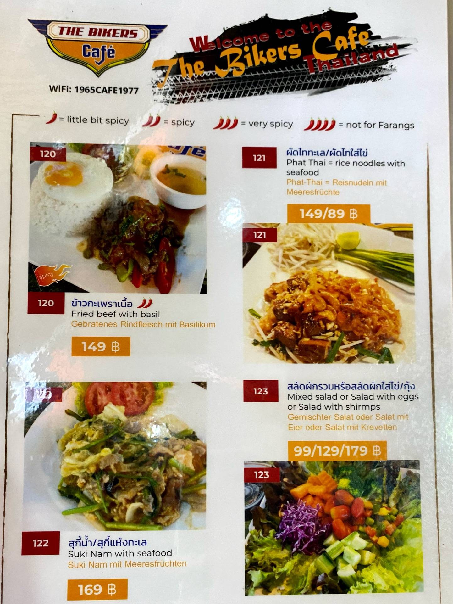 รูป The Bikers Cafe Thailand - Wongnai