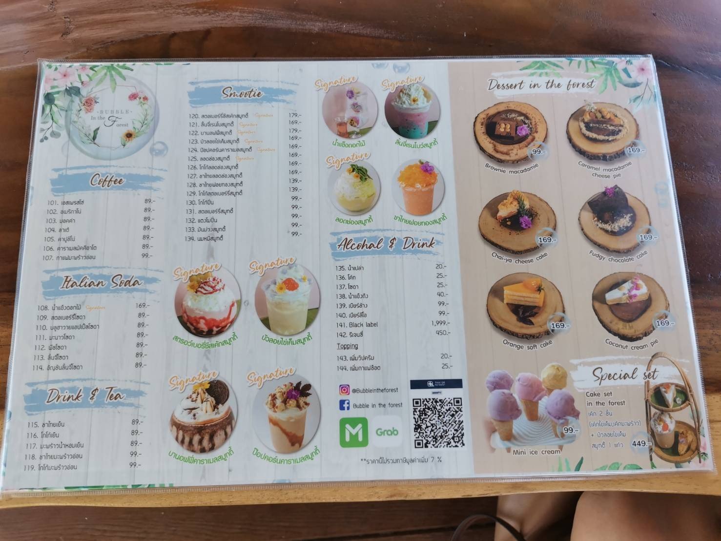 รูป Bubble in the forest cafe - Wongnai