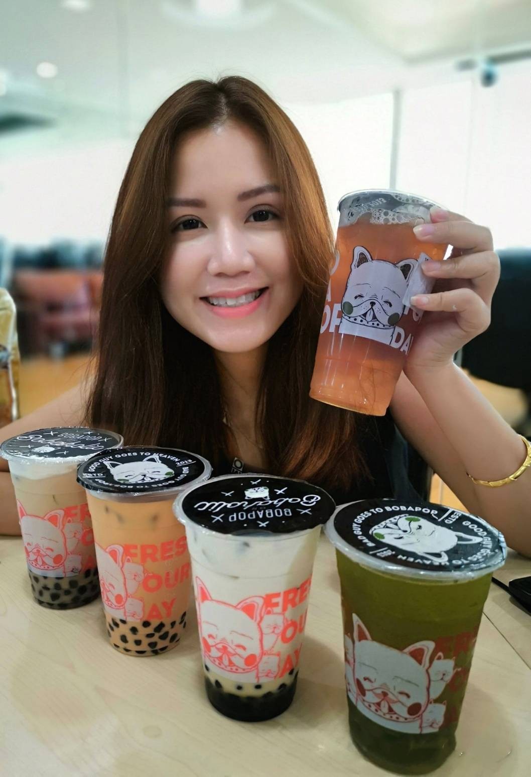 รีวิว BobaPop Tea Bar (สยาม) - สั่งเพราะเห็นโลโก้น้องน่ารักมากๆ 😍 - Wongnai