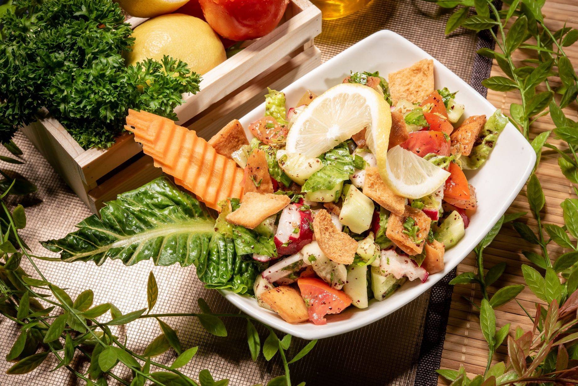 เบรุต ฟาทูส • image ร้าน Grillicious by Beirut เทอมินอลอโศก