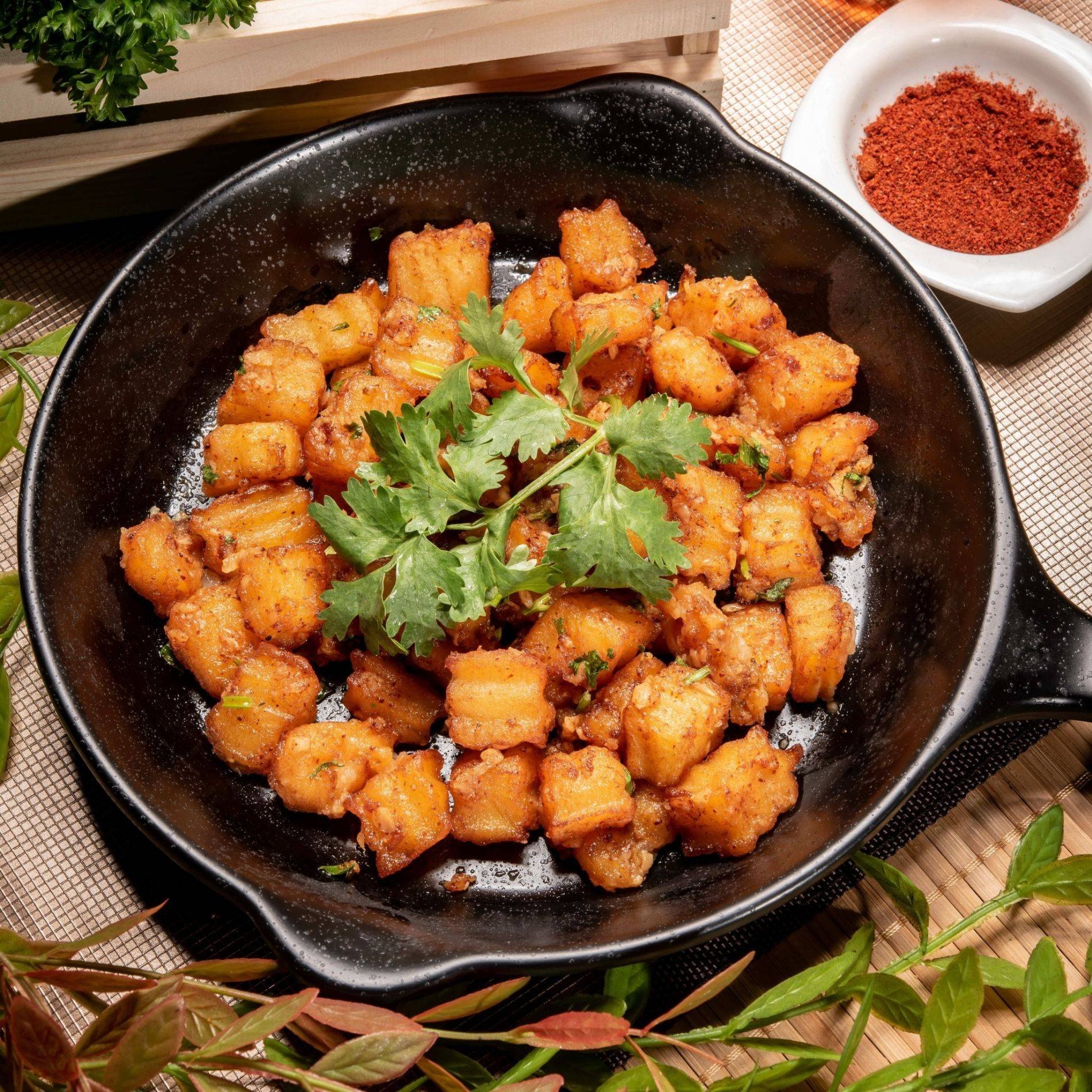 มันฝรั่งทอดแบบเผ็ด • image ร้าน Grillicious by Beirut เทอมินอล21 อโศก