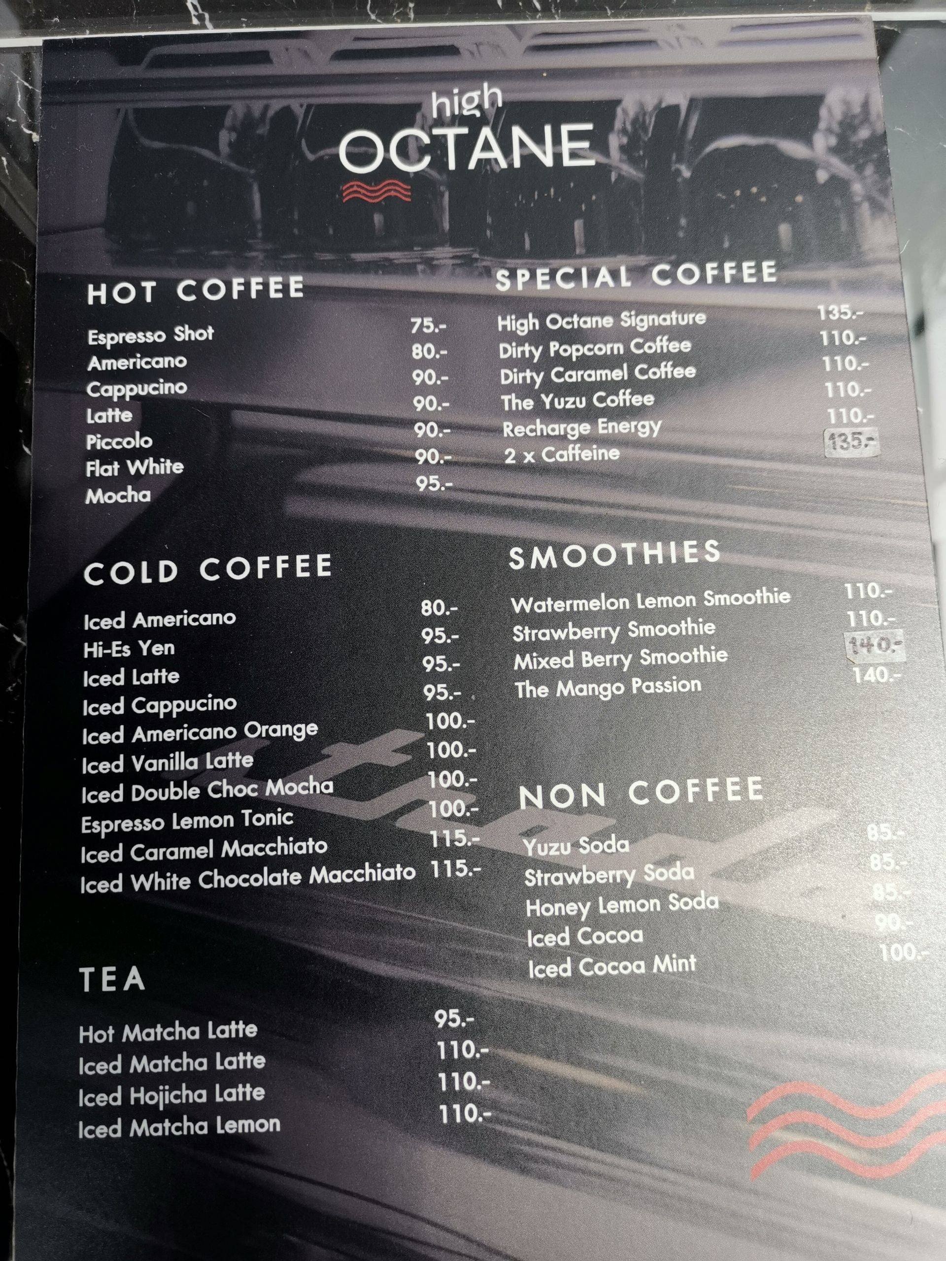 รูป High Octane Coffee&Roaster สาขาหลัก