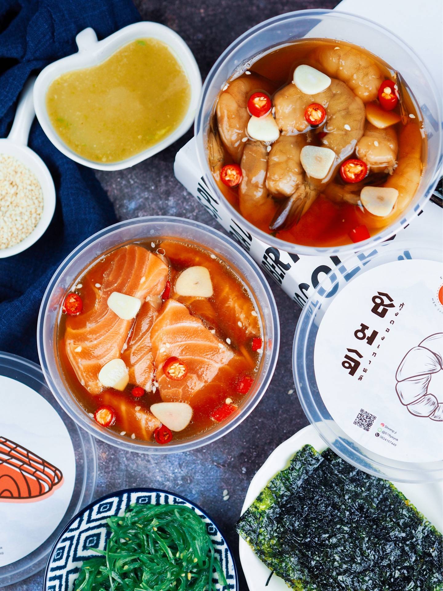 รีวิว Shrimp-Ji ชิมจิ กุ้งดองเกาหลี - น้ำดองซีอิ้วหอม กุ้งแซลมอนแน่น ...